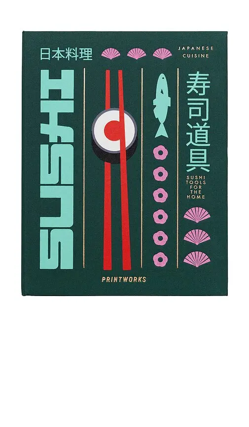 PRINTWORKS The Essentials Sushi Tools - Green