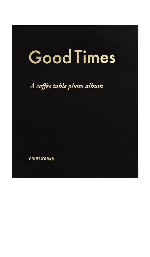 PRINTWORKS Good Times Photo Album - Black