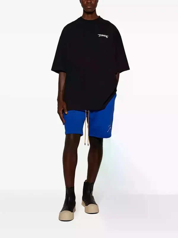 Rhude Drawstring Track Shorts - Blue