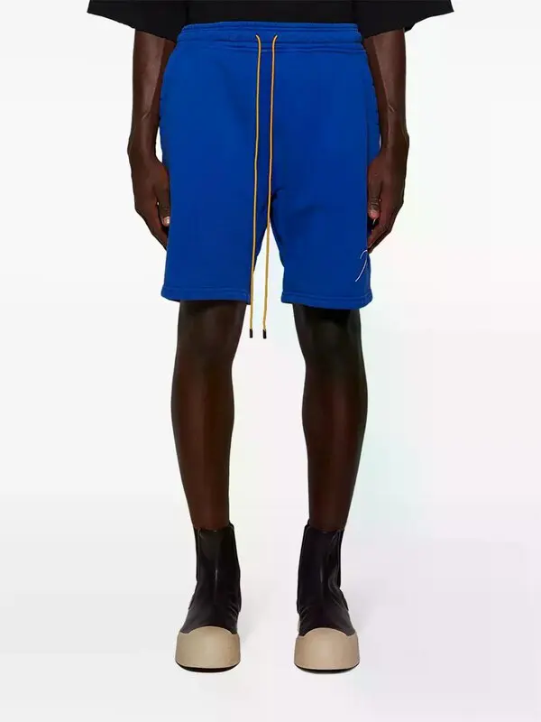 Rhude Drawstring Track Shorts - Blue