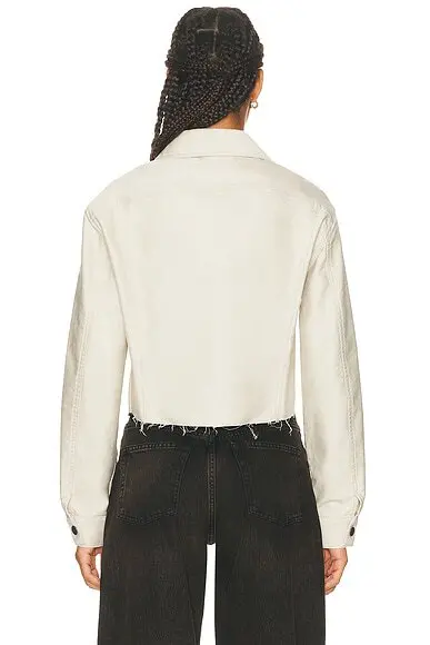 MAISON MARGIELA Cropped Canvas Jacket