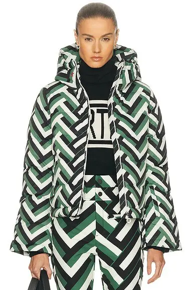 Perfect Moment Polar Flare Ski Jacket Iii - Green