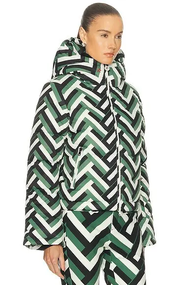 Perfect Moment Polar Flare Ski Jacket Iii - Green