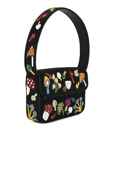Staud Tommy Beaded Bag - Shroomscape