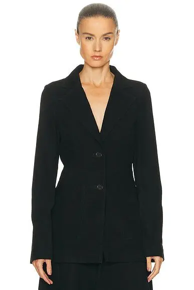 RÓHE Suede Cinched Blazer