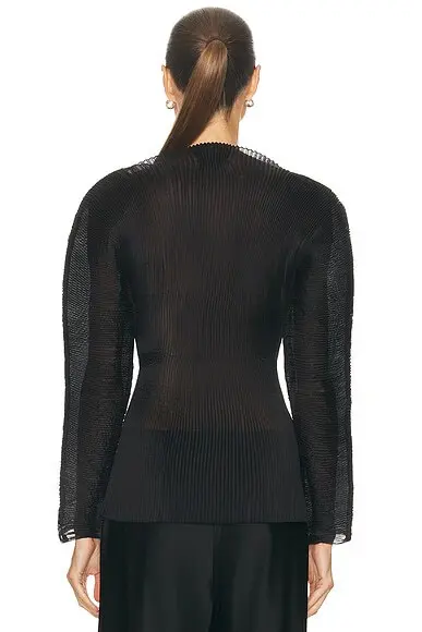 RÓHE Sculptural Plisse Top