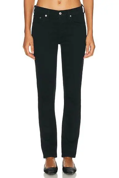 AGOLDE Cocktail Low Rise Ankle Slim Jeans