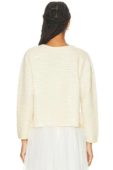 BODE Spotlight Swing Cardigan - Ivory
