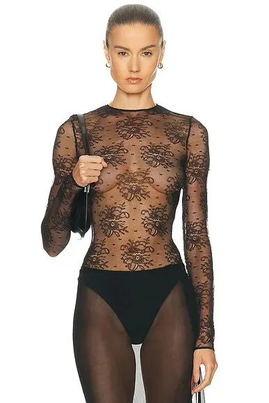 Dolce & Gabbana Long Sleeve Bodysuit