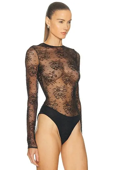 Dolce & Gabbana Long Sleeve Bodysuit