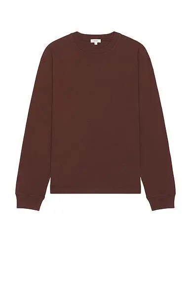 AGOLDE Long Sleeve Asha Tee - Bitter Root