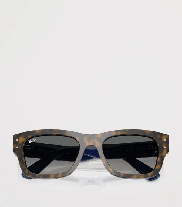 Ray-ban Acetate Rectangle Sunglasses - Grey