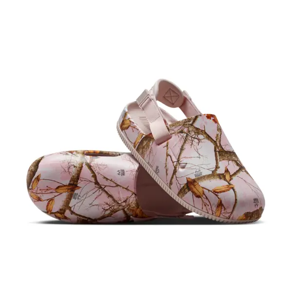 Nike Calm Realtree Mules - Pink