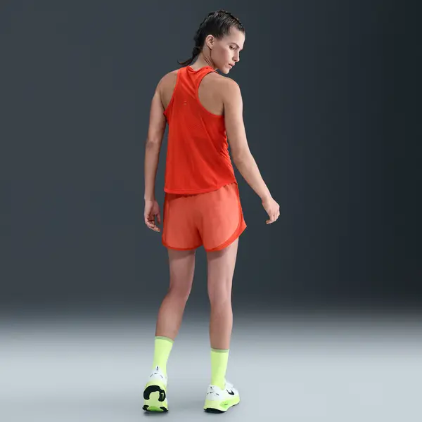 Nike Tempo Dri-fit Mid-rise Brief-lined Running Shorts - Red