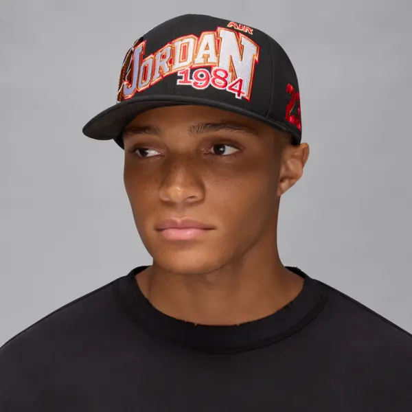 JORDAN Pro Structured Cap - Black