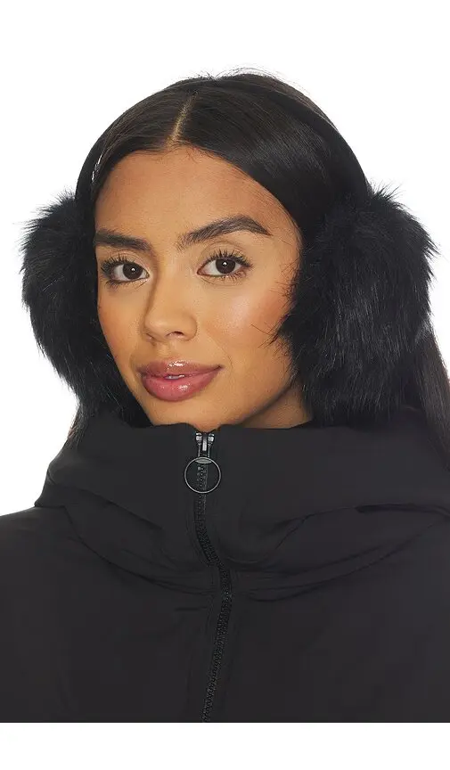 UNREAL FUR Ear Muffs - Black