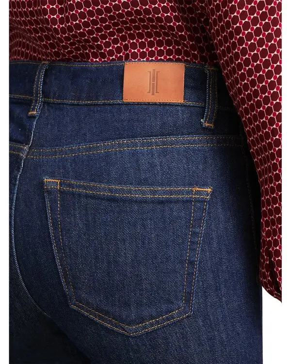 HOBBS LONDON Shea Mid Rise Straight Leg Jeans