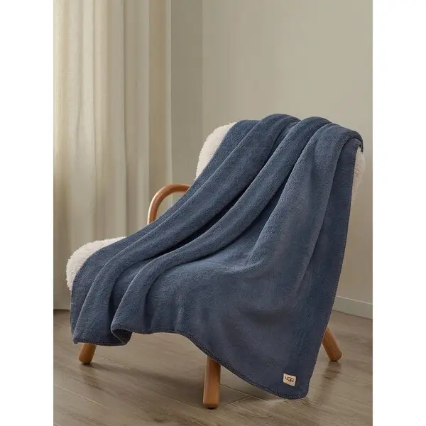 UGG Whitecap Throw Blanket, 50 X 70 - Denim