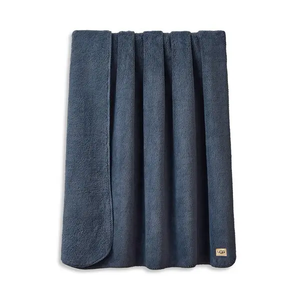 UGG Whitecap Throw Blanket, 50 X 70 - Denim