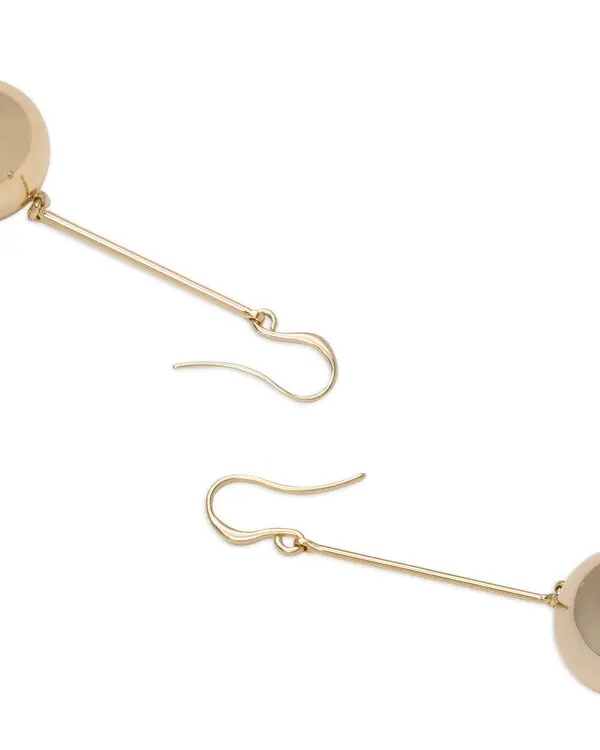 Ramy Brook Tiffani Bead & Pave Fireball Linear Drop Earrings