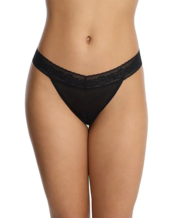 SKARLETT BLUE Lust Lace Thong - Black