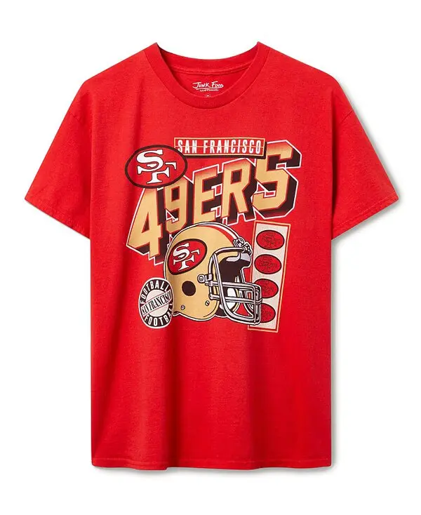 Junk Food Clothing Nfl San Francisco 49ers Checkdown Flea Market Tee - Red