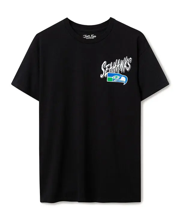 Junk Food Clothing Nfl Seattle Seahawks Icon Flea Market Tee - Black