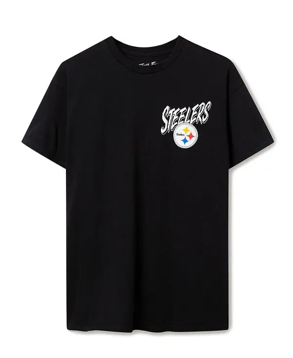 Junk Food Clothing Nfl Pittsburgh Steelers Icon Flea Market Tee - Black