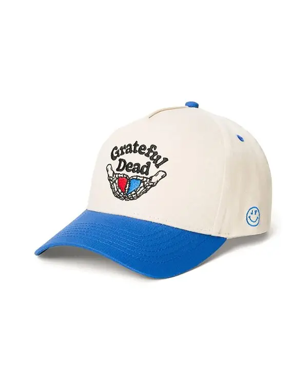 Junk Food Clothing Grateful Dead Structured Cap - Off White / Blue