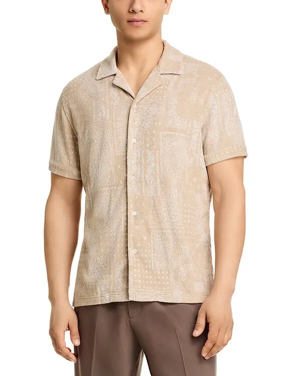 Rails Maverick Bandana Short Sleeve Shirt - Bandana Craft Paper