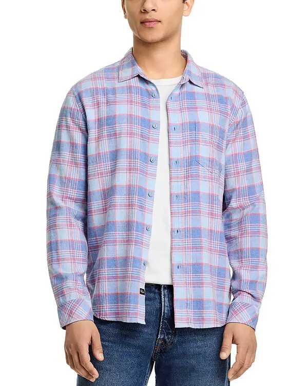 Rails Wyatt Plaid Long Sleeve Shirt - Ruby Seadragon