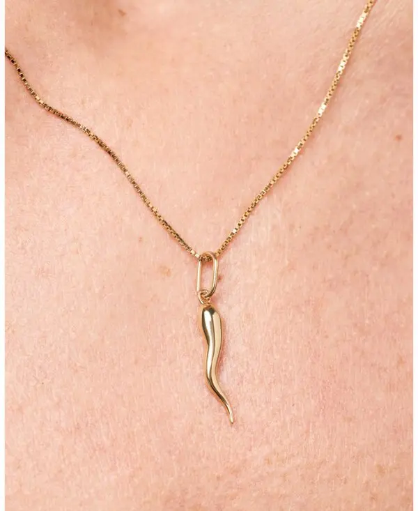 ANA LUISA Italian Horn Charm Necklace
