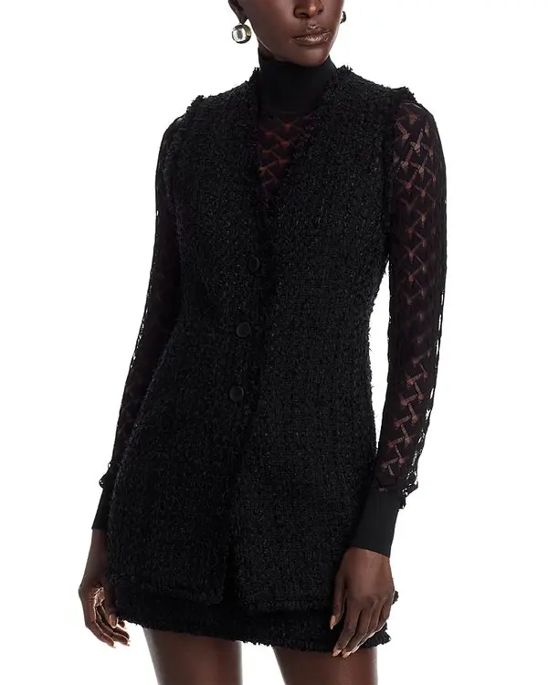 BOSS Jokilana Tweed Vest