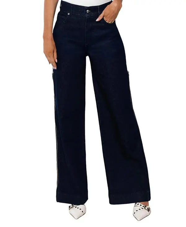 RUDES DENIM Mid-rise Caroline Pant