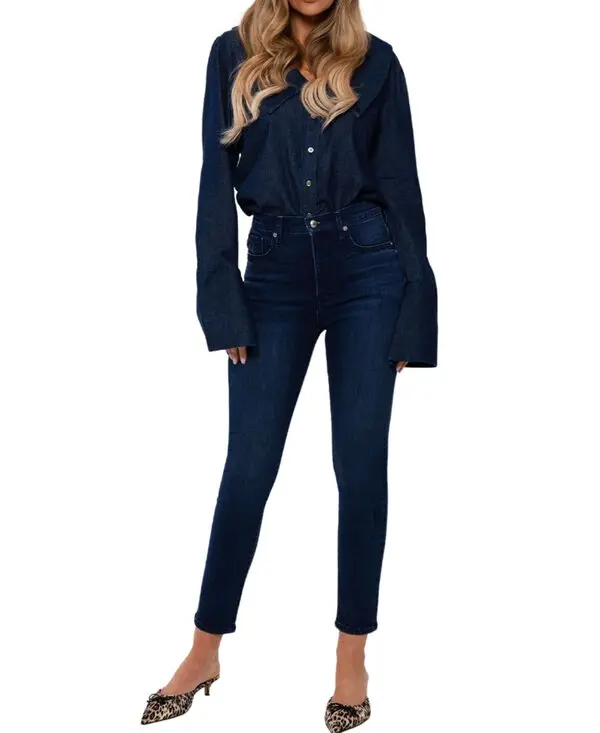 RUDES DENIM High-rise Slim Skinny Jeans