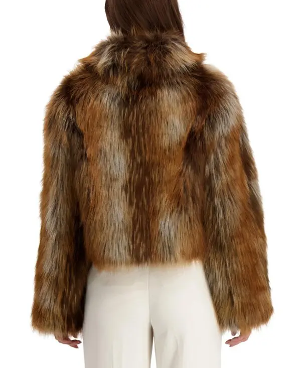 LYLA GRANT Faux Fur Jacket