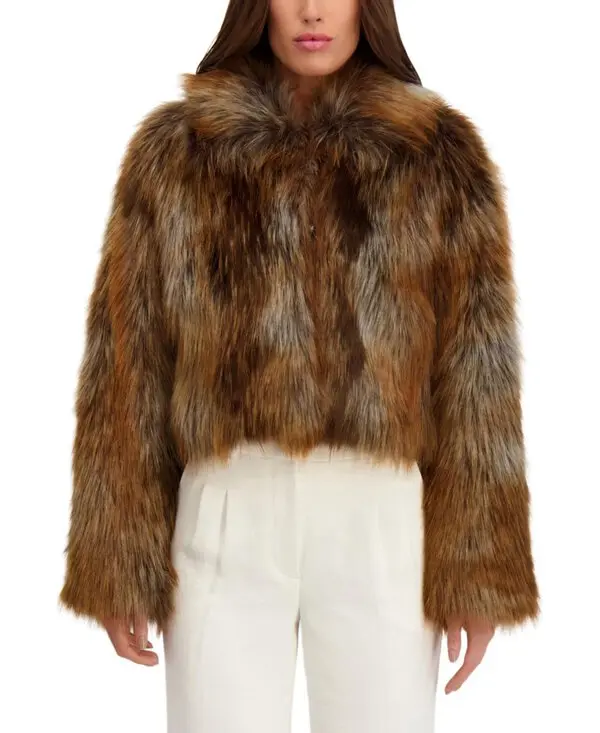 LYLA GRANT Faux Fur Jacket