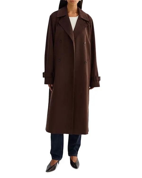 LAMARQUE Belted Trench Coat