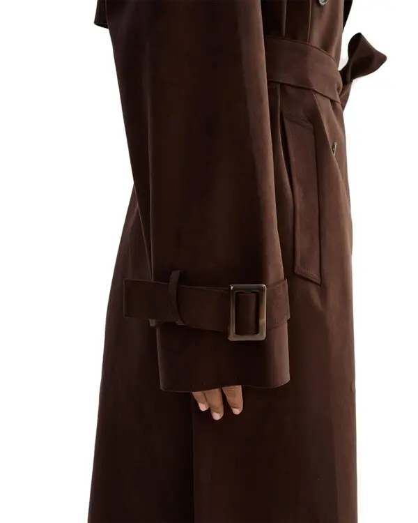 LAMARQUE Belted Trench Coat