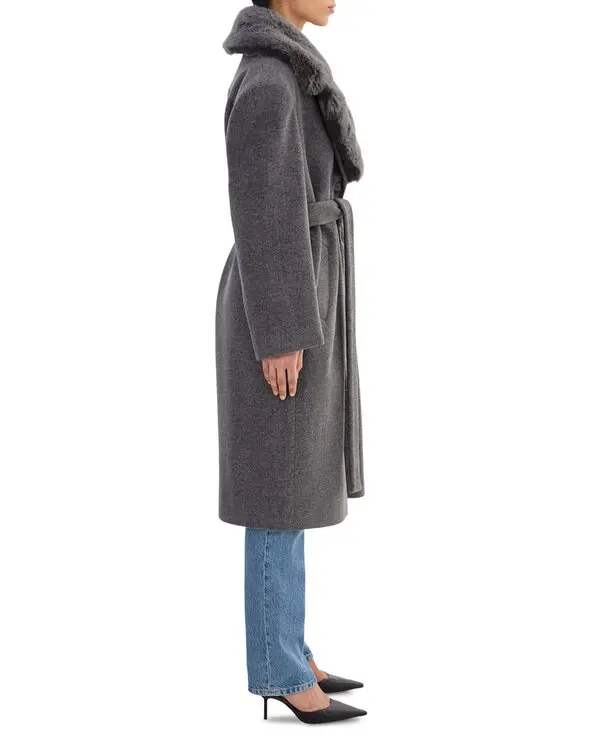 LAMARQUE Tie Detailed Coat