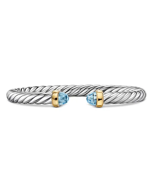 David Yurman Cable Flex Bracelet - Blue/silver