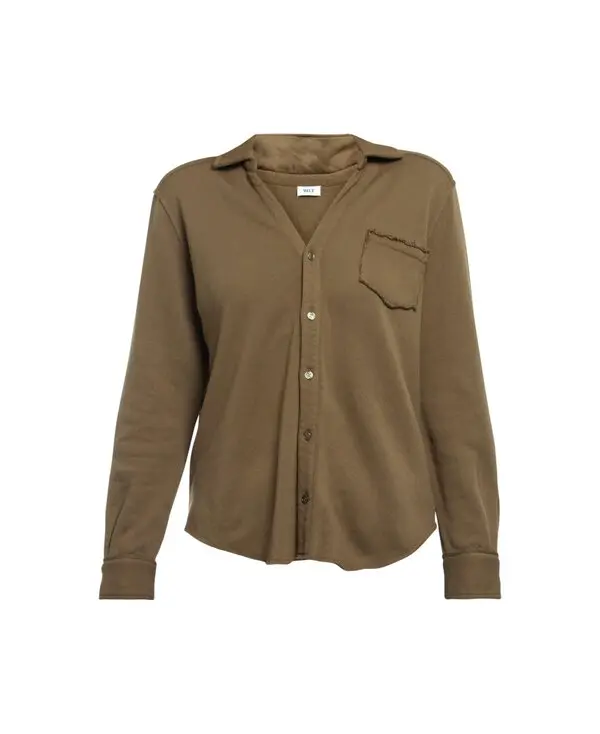 WILT CLOTHING Button-front Shirt - Dark Olive
