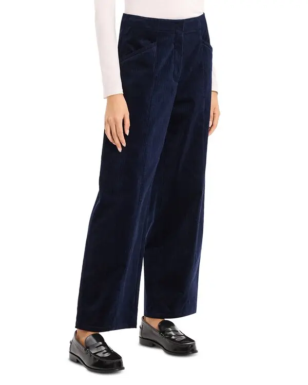 Theory Jones Corduroy Pants - Blue Navy