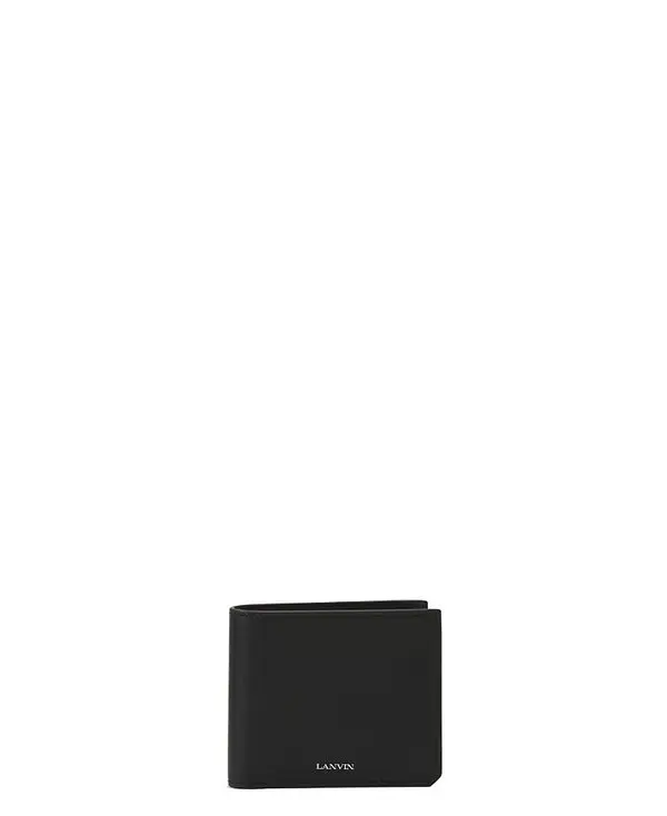 LANVIN Compagnon Leather Wallet - Black