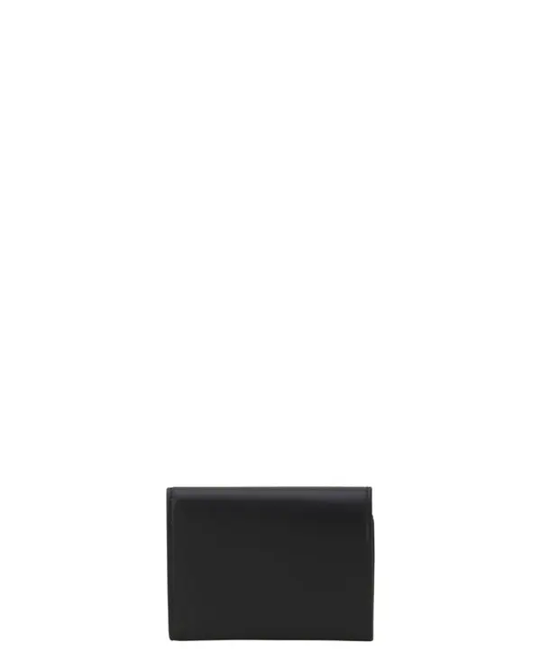 LANVIN Concerto Arpege Leather Wallet - Black