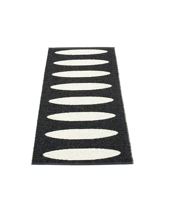 PAPPELINA Ella Rug, 27 X 60 - Black