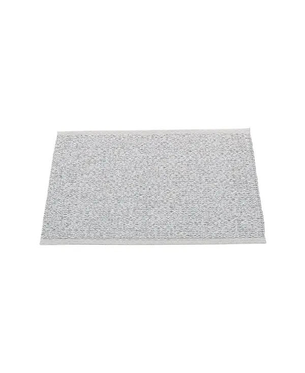 PAPPELINA Svea Rug, 27 X 21 - Grey Metallic