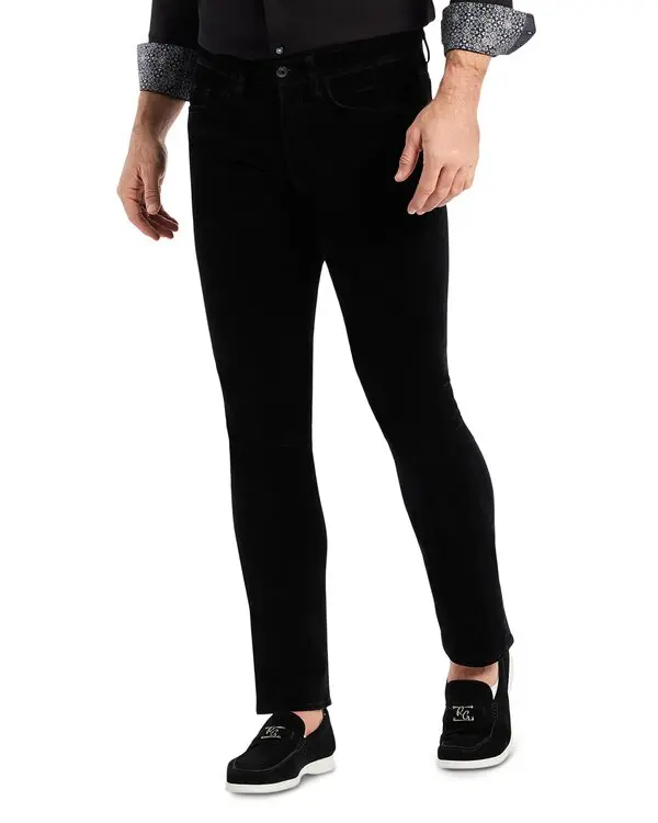 Robert Graham Celestial Straight Fit Velvet Pants