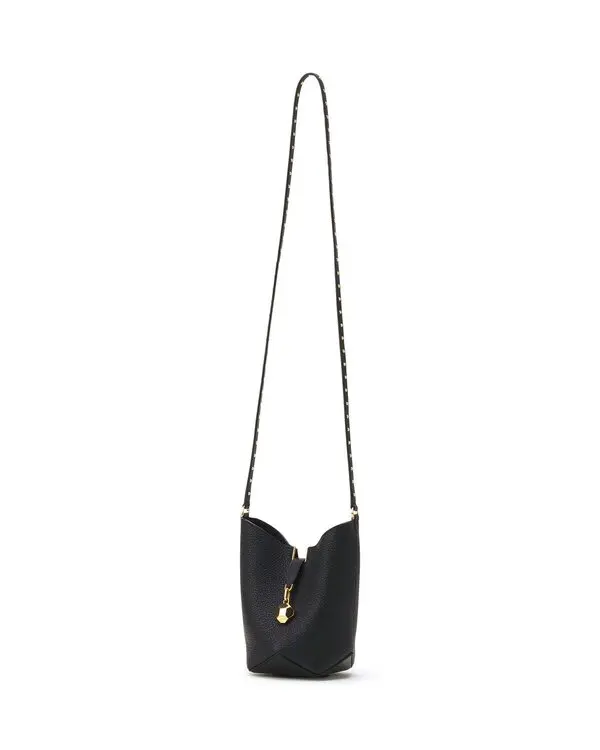LANVIN Catch Nano" Leather Bucket Bag