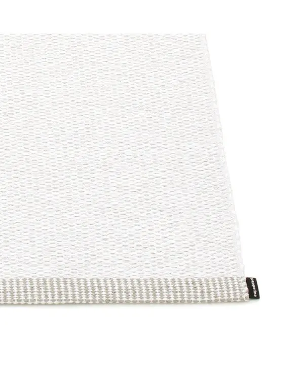 PAPPELINA Mono Rug, 27 X 117 - White